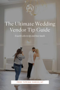 Cheat Sheet for Tipping Wedding Vendors - lovelyweddingskc.com
